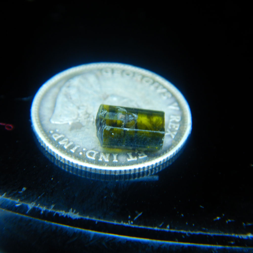 Gemmy tourmaline crystal M – Dan Hurd Prospecting